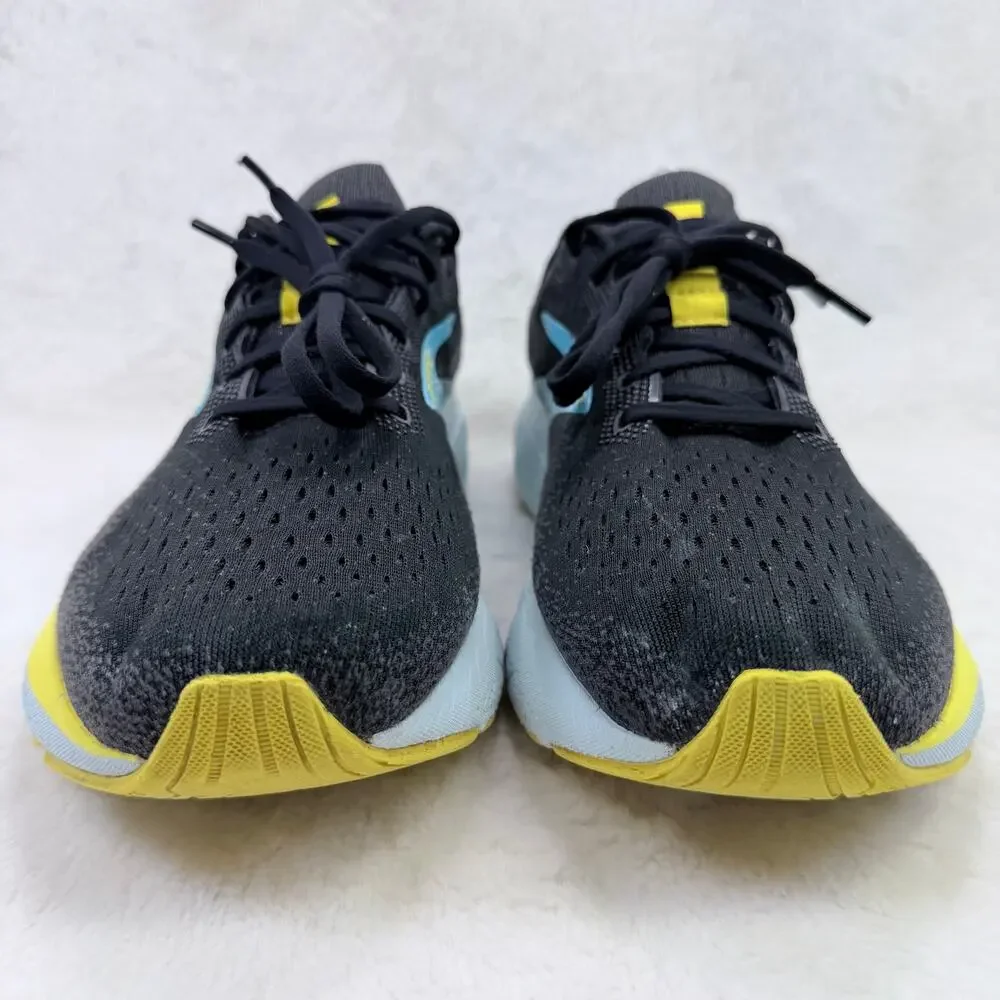 Brooks | Shoes | Brooks Ghost 6 Mens Running Shoes Black Blue Yellow ...